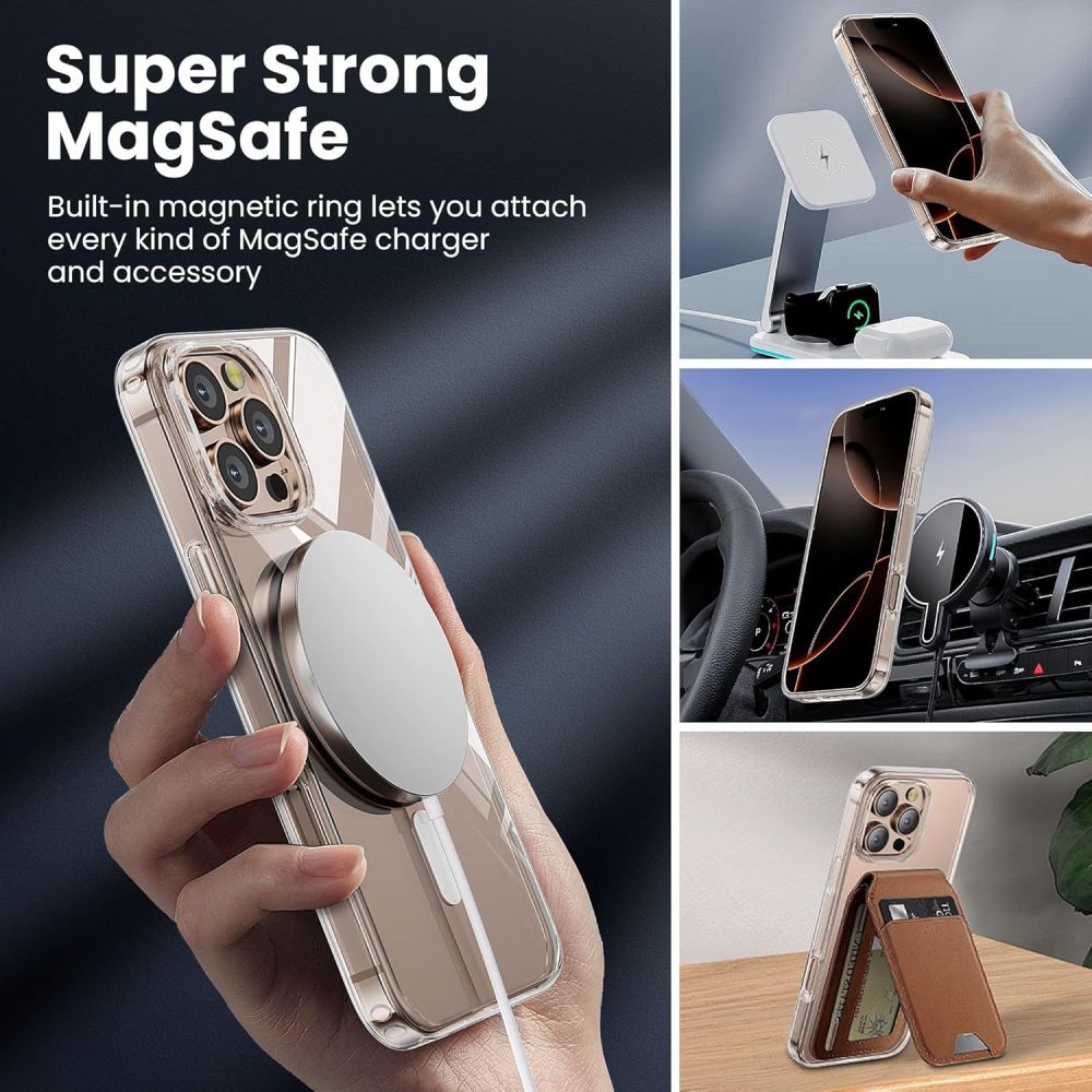 MASKA TP FLEX MAGSAFE IPHONE 16 PRO MAX CLEAR - Doopshop.hr